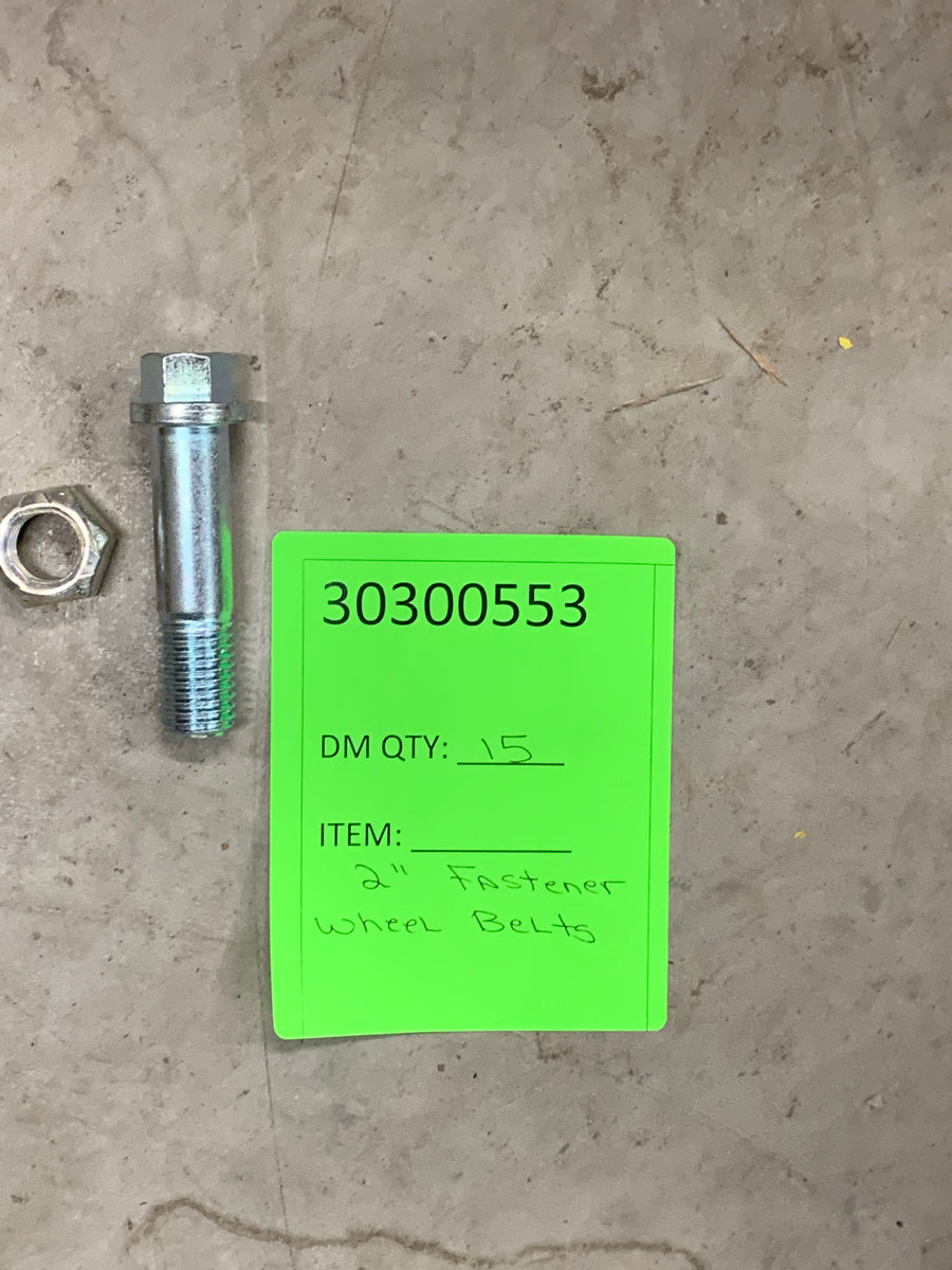 2" Fastener Wheel Belts, heavy duty threaded one end. – flyoffthetruck.com