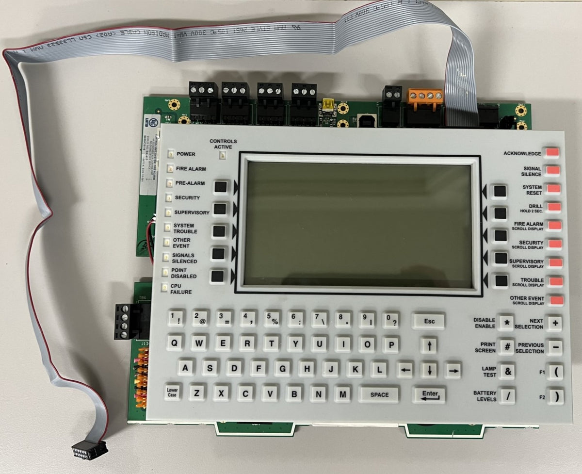 NOTIFIER CPU2-3030D Fire Alarm Admin Panel – flyoffthetruck.com