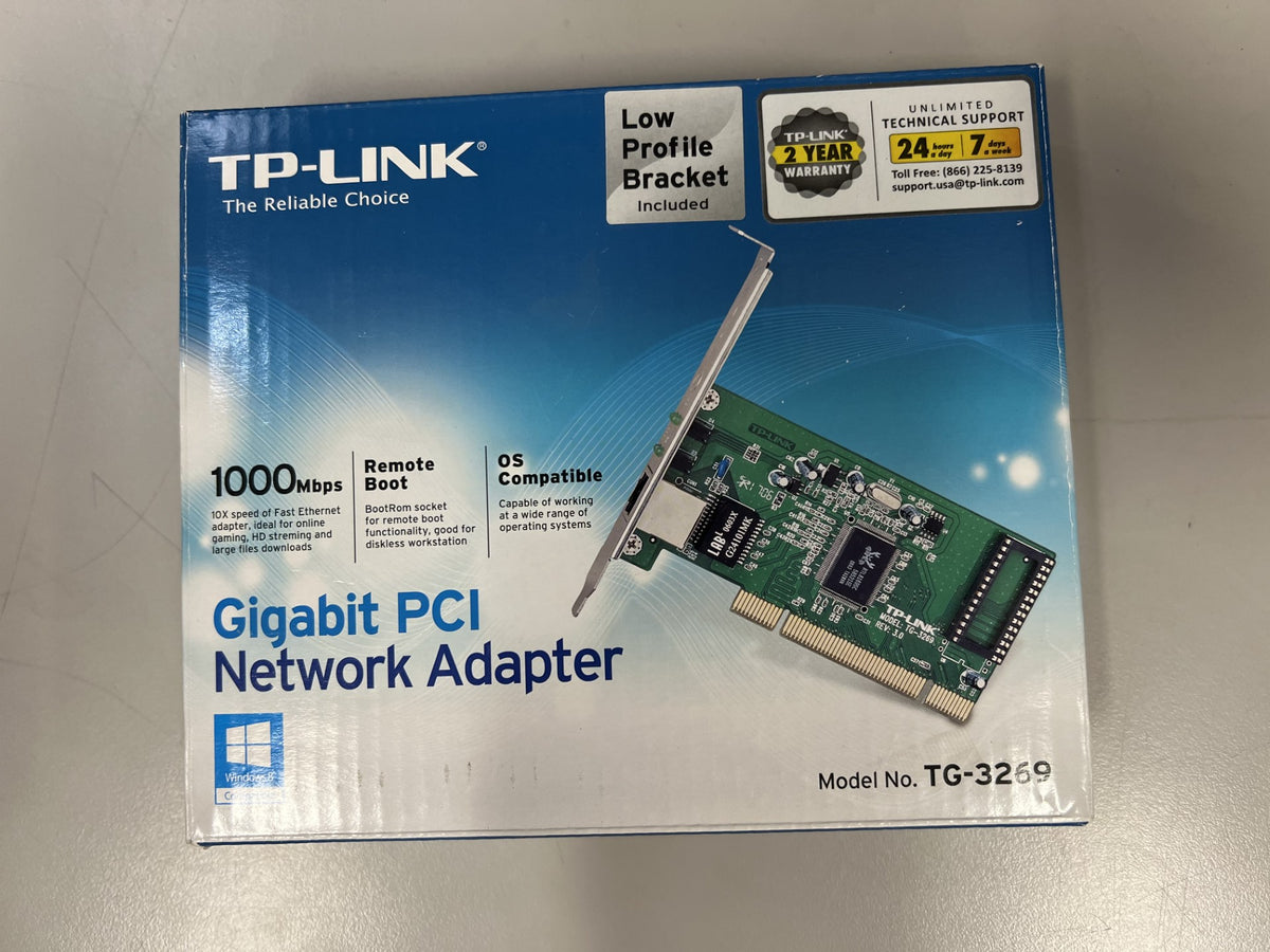 TP-Link Gigabit PCI Network Adapter (Model TG-3269) – flyoffthetruck.com