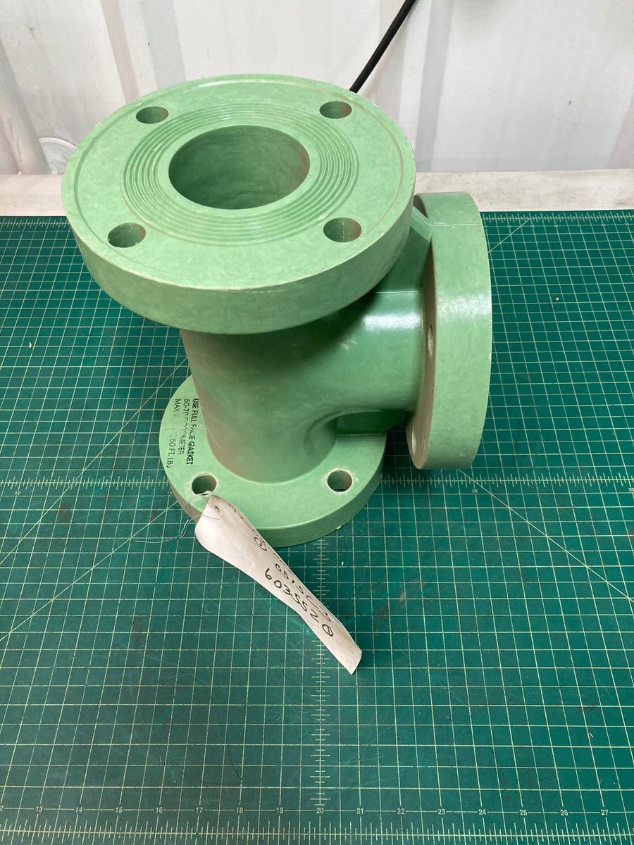 TEE, FLANGED, 3" FIBERCAST – flyoffthetruck.com